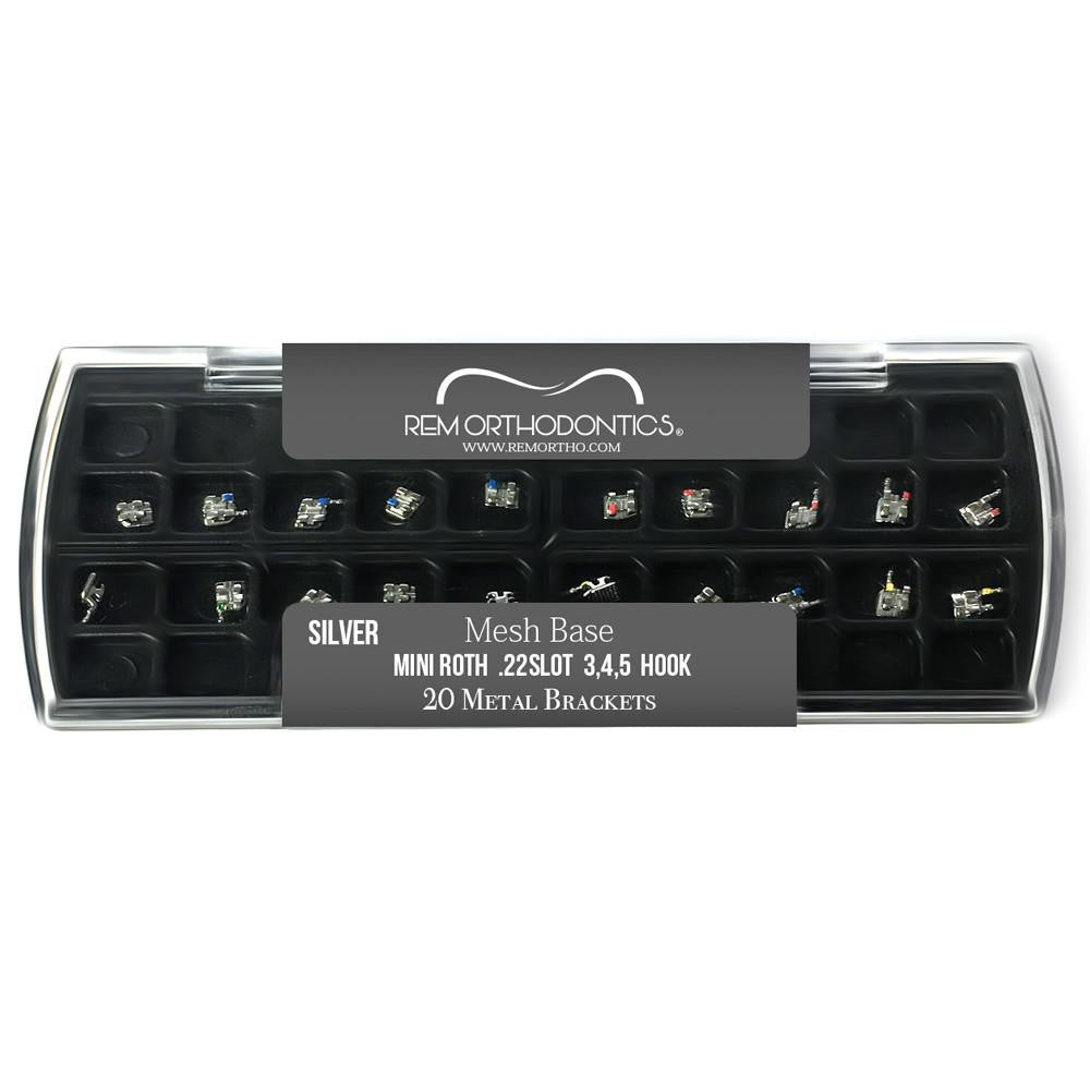 BRACKETS SILVER – REM orthodontics