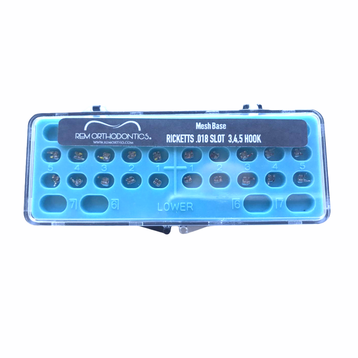 Brackets Ricketts SILVER – REM orthodontics