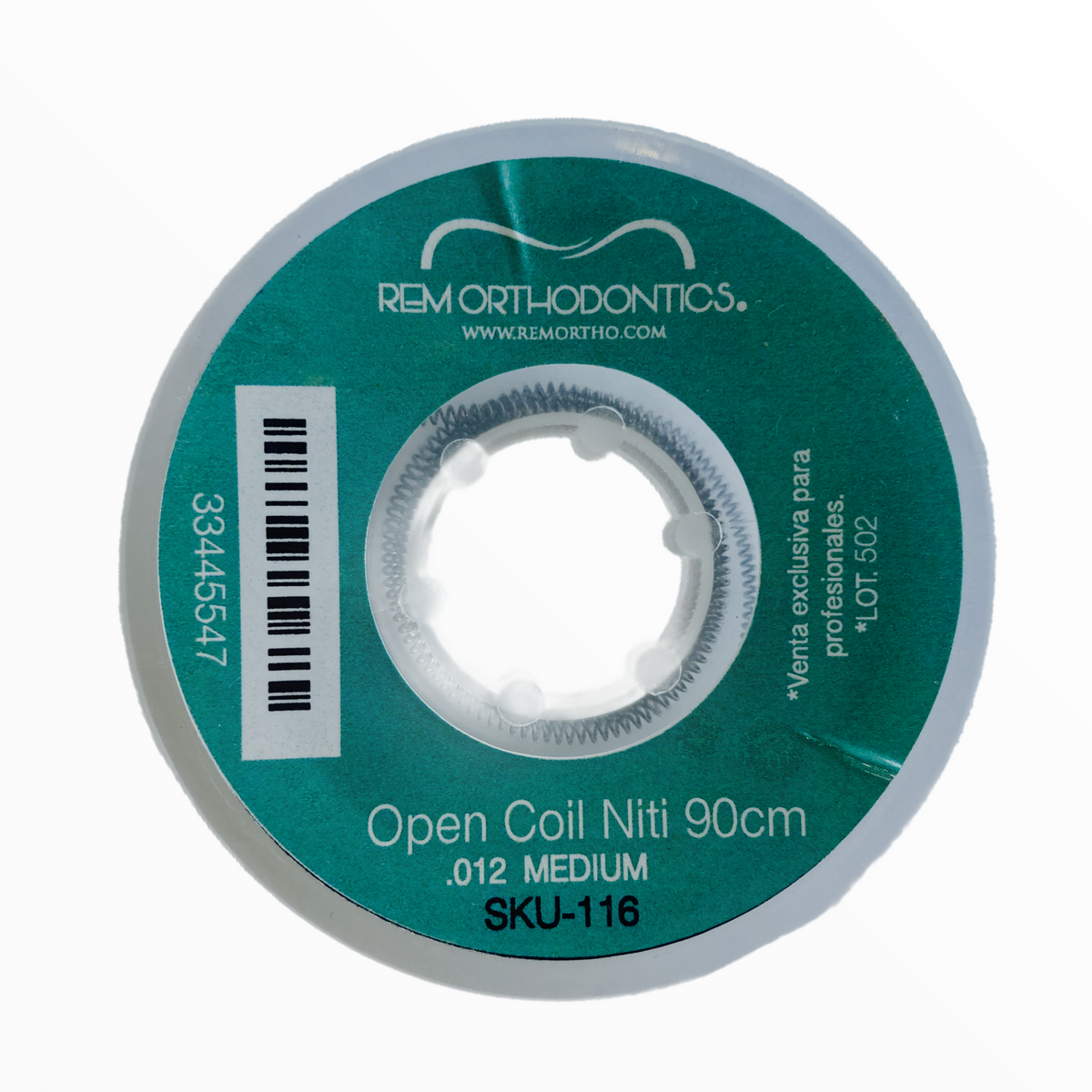Open Coil Nitinol, Resorte Abierto de Nititnol – REM orthodontics